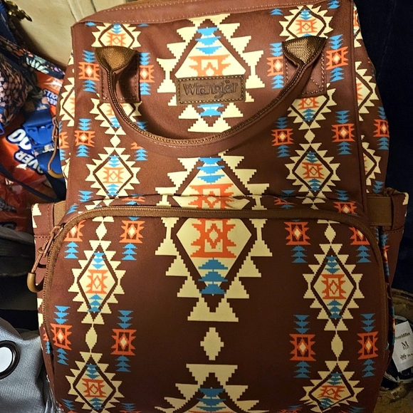 Wrangler | Bags | Wrangle Aztec Backpack Wallet | Poshmark